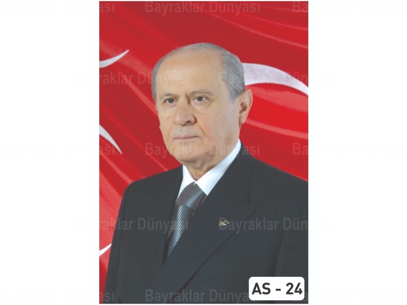 Devlet Bahçeli Posteri,